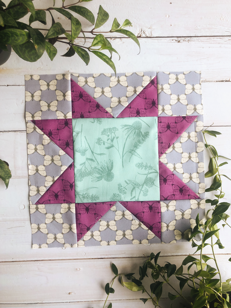 Ultimate Guide to the Classic, Sawtooth Star Quilt Block - Fields of ...